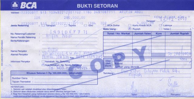 VZX Graphic: Cara Setor Tunai BCA Tanpa Rekening