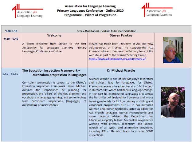 Changing Phase: Primary Languages Conference: Pillars of Progression