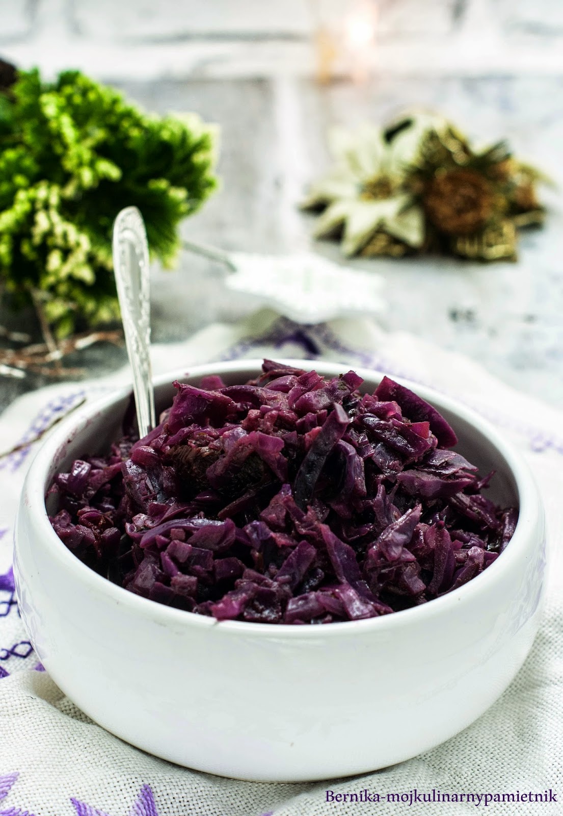 Czerwona (modra) kapusta świąteczna | Bernika - mój kulinarny pamiętnik