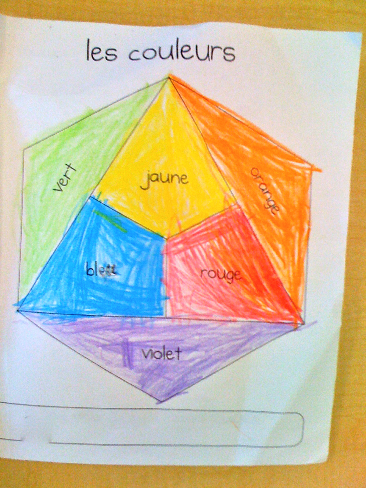 Madame Belle Feuille: les couleurs