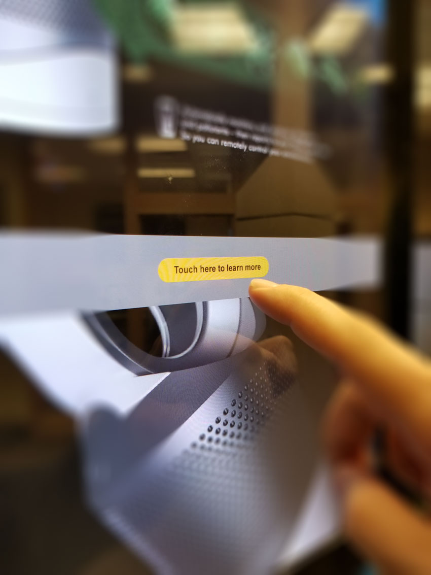 RevelDigital - Blog - Digital Signage Gets Physical - Part 3: The Button