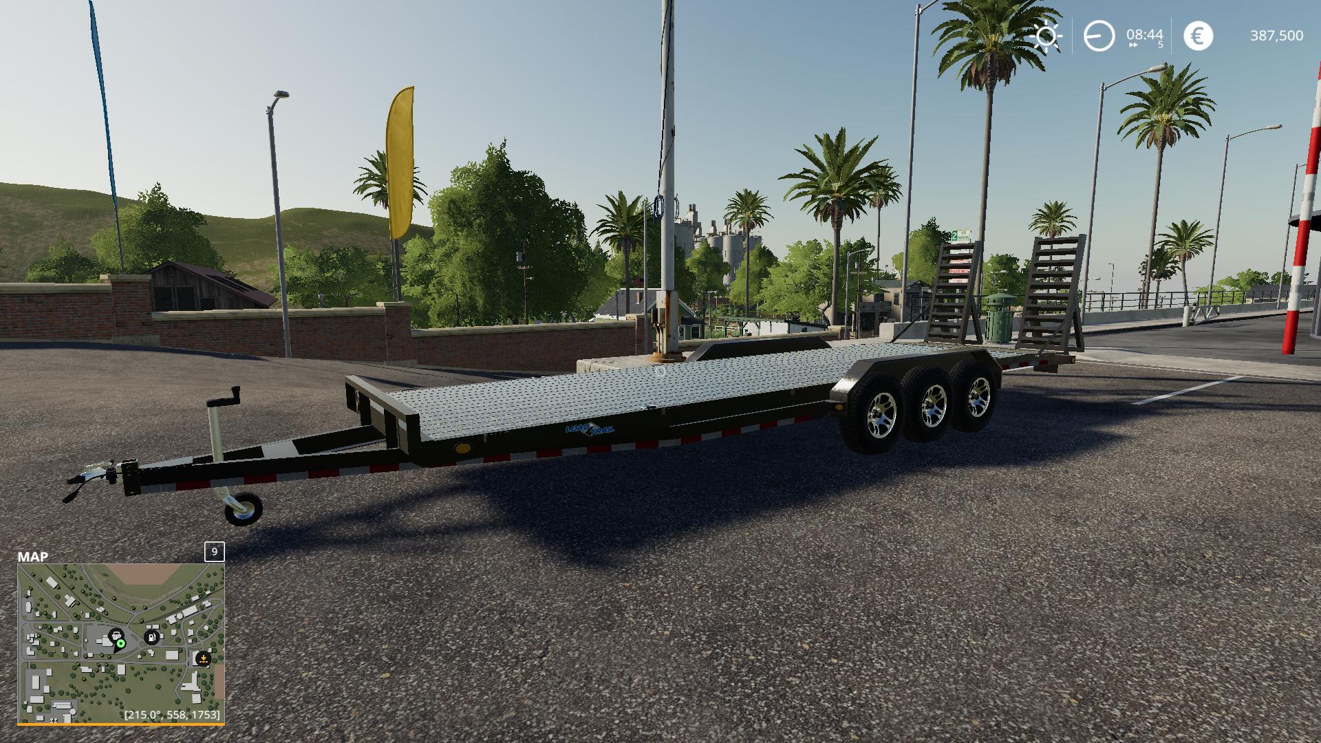 FS19 Triple Axle Car Trailer - FS 19 & 22 USA Mods Collection