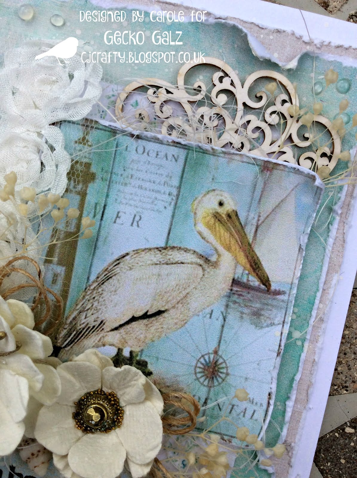 Craftilicious Creations: * Gecko Galz: Shabby Chic Seaside
