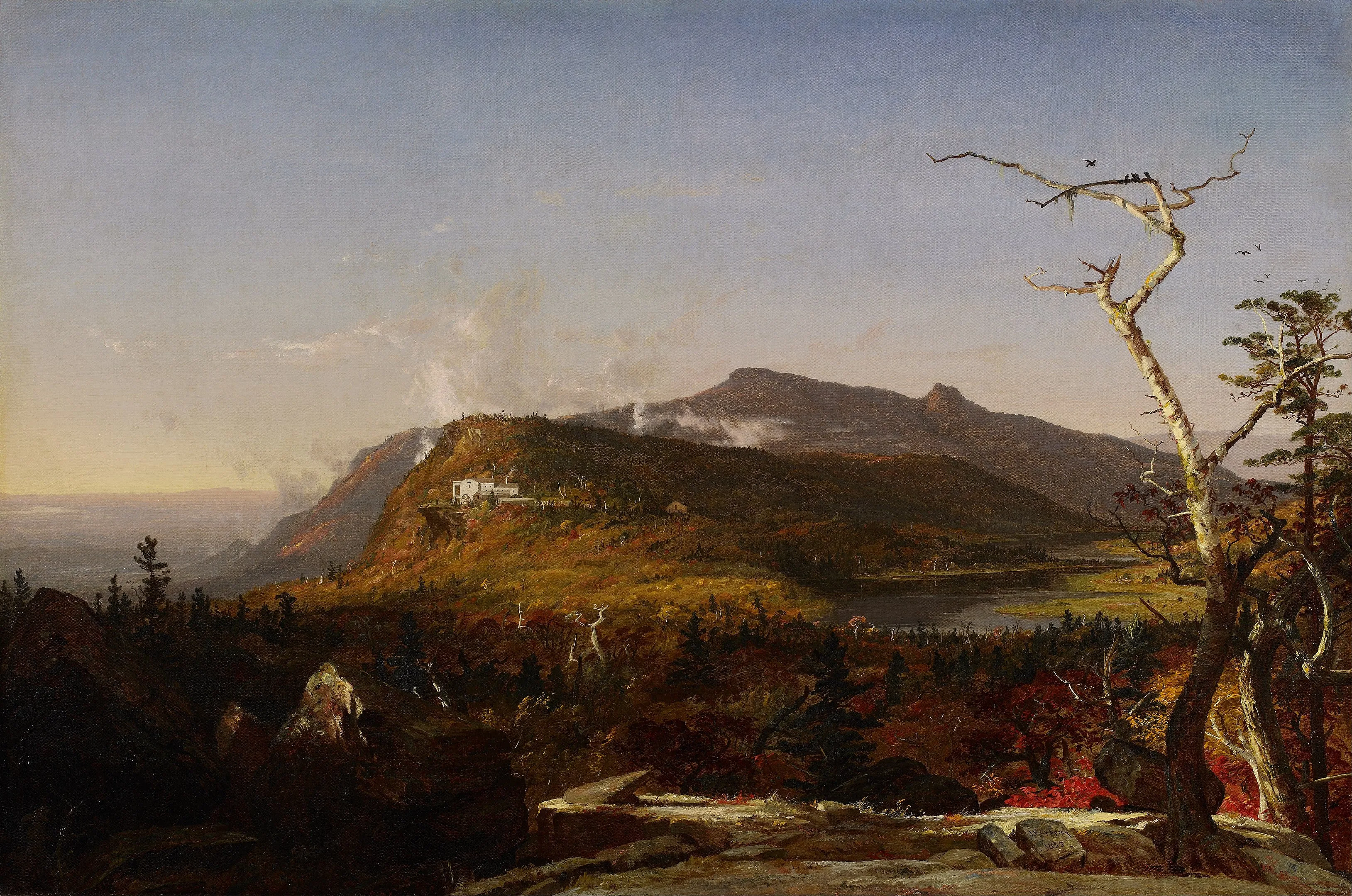 Jasper Francis Cropsey | Hudson River School painter | Tutt'Art ...