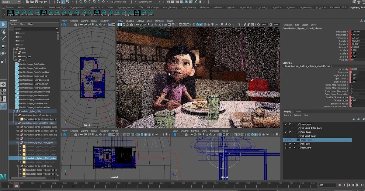 Making of Incredibles 2, RenderMan XPU and more videos from 2018 ...