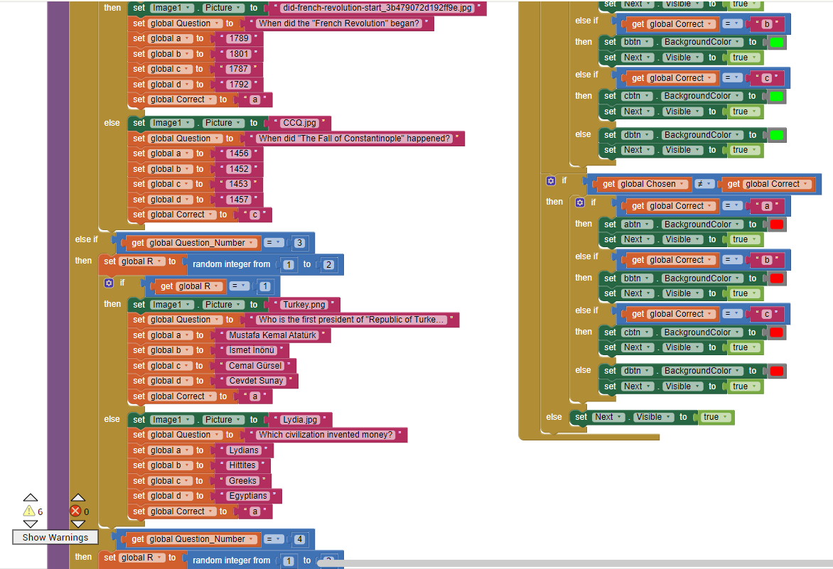 Educational game design with MIT App Inventor