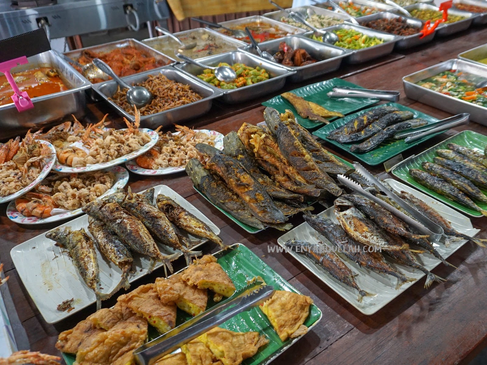 Buffet Seafood Di Warung Kak Eta Kuala Perlis