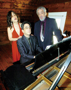 Husband and wife cabaret and songwriting team, Jennie Litt and David ...