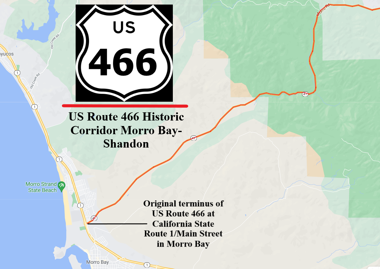 Legacy of US Route 466 Part 3; Morro Bay to Shandon via Rocky Canyon