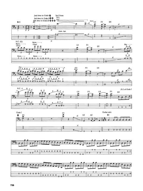 David Lee Roth - Shy Boy | Partituras para Bajo