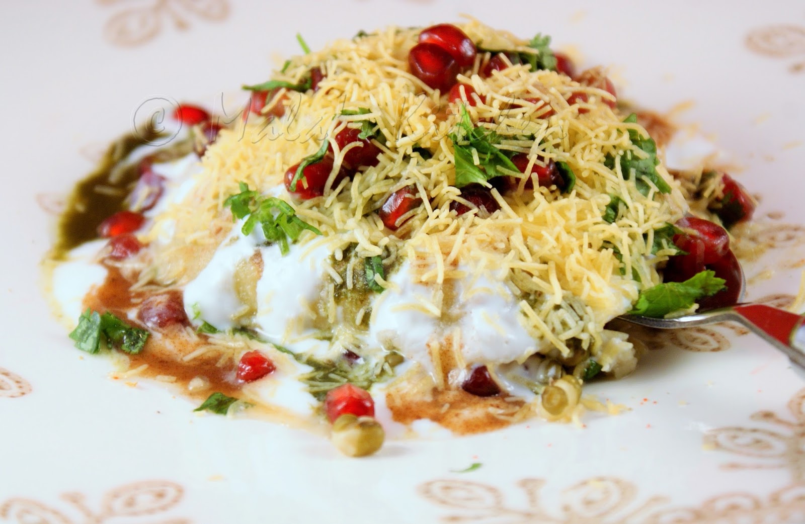 Raj Kachori Chaat - Malas-Kitchen