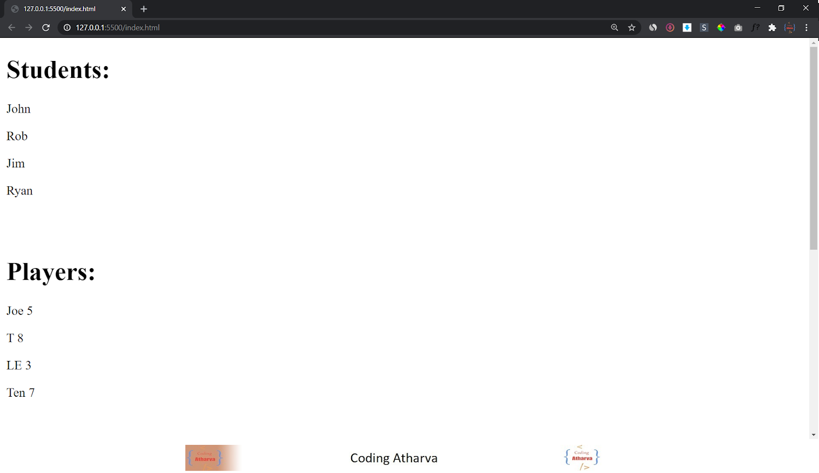 10 Program To Demonstrate For Loop In Vuejs ~ Coding Atharva 3932