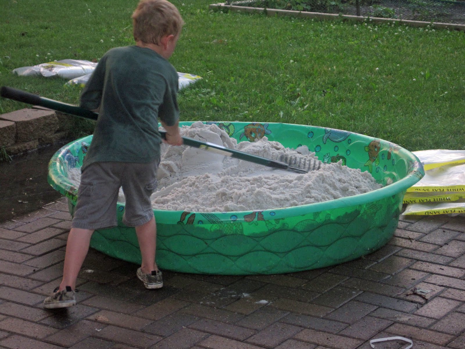 In Between The Crazy: Sand box!