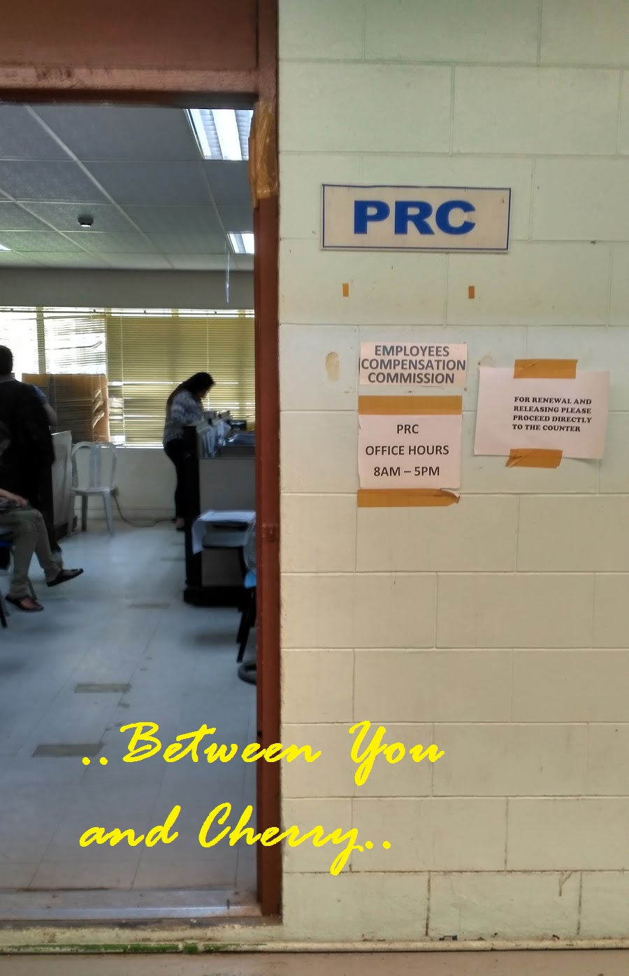 Between You and Cherry: PRC Registration Renewal in Clark (ONE STOP ...