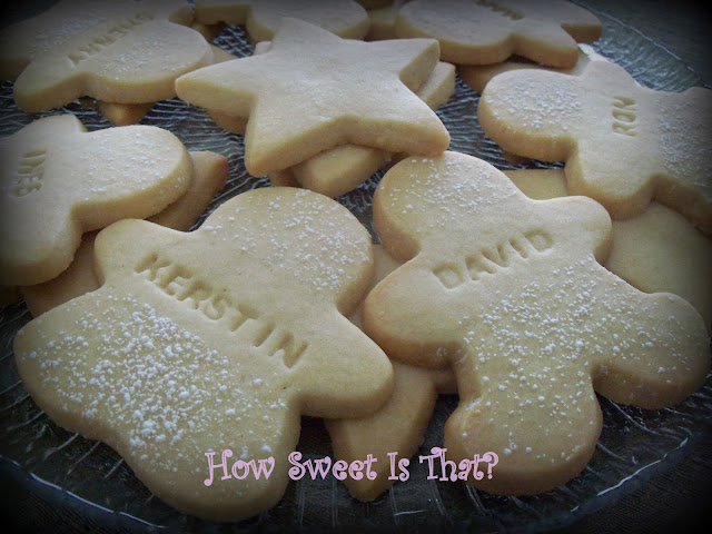 How Sweet Is That?: Rolled Shortbread Cookies