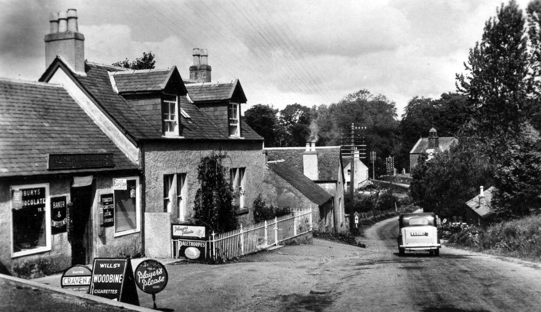 Tour Scotland: Old Photograph Shop Strachur Scotland
