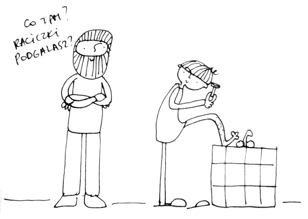 Jeden Rysunek Dziennie: RACICZKI I ODPOCZYNEK