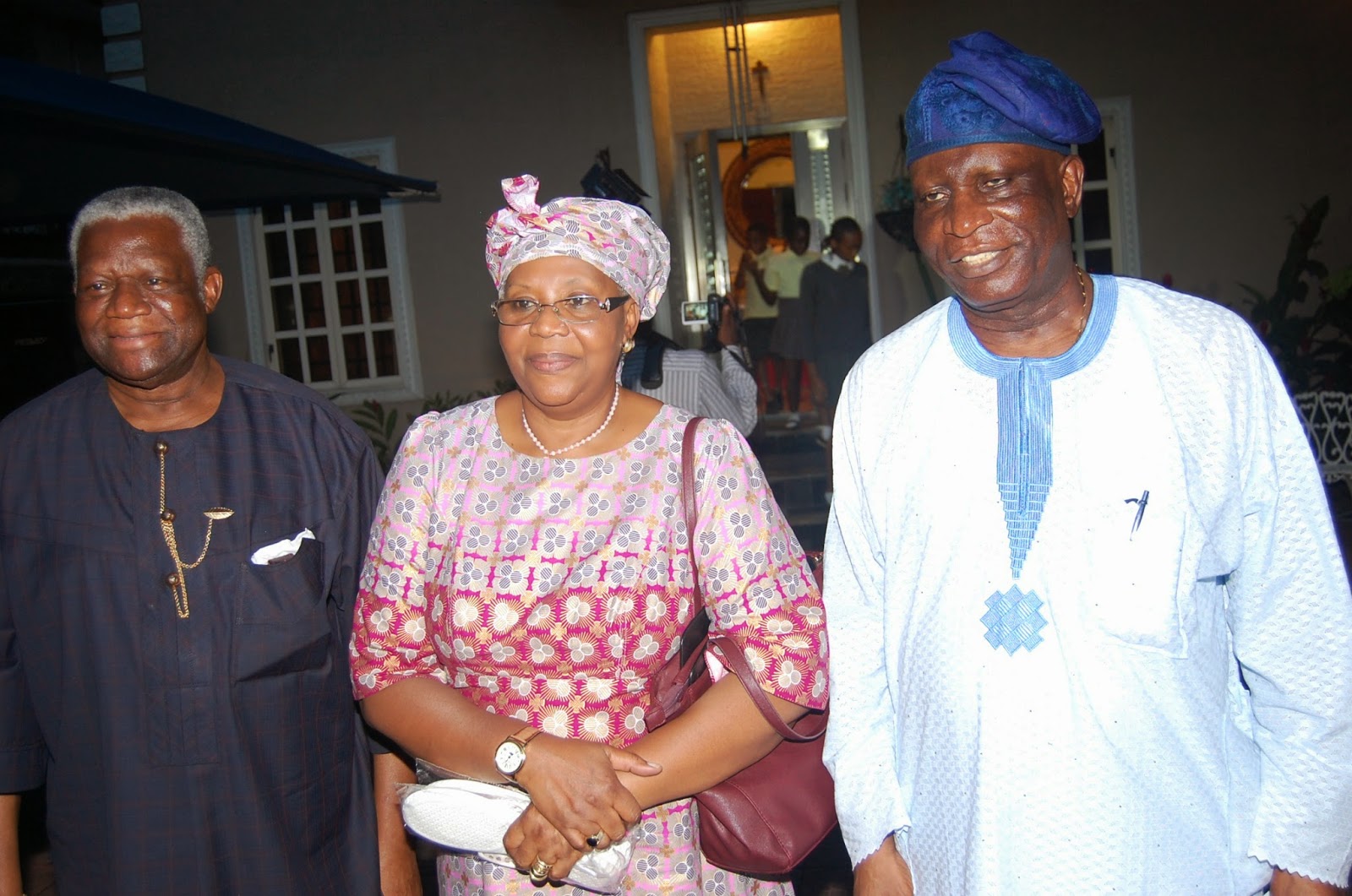 theelites : FACES AT MODUPE OGUNTADE'S CHRISTENING PARTY FOR GRAND DAUGHTER