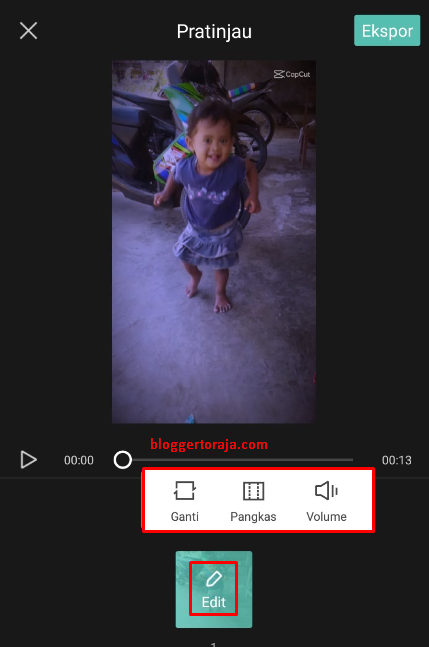 Cara Menggunakan Template Di Capcut Blogger Toraja
