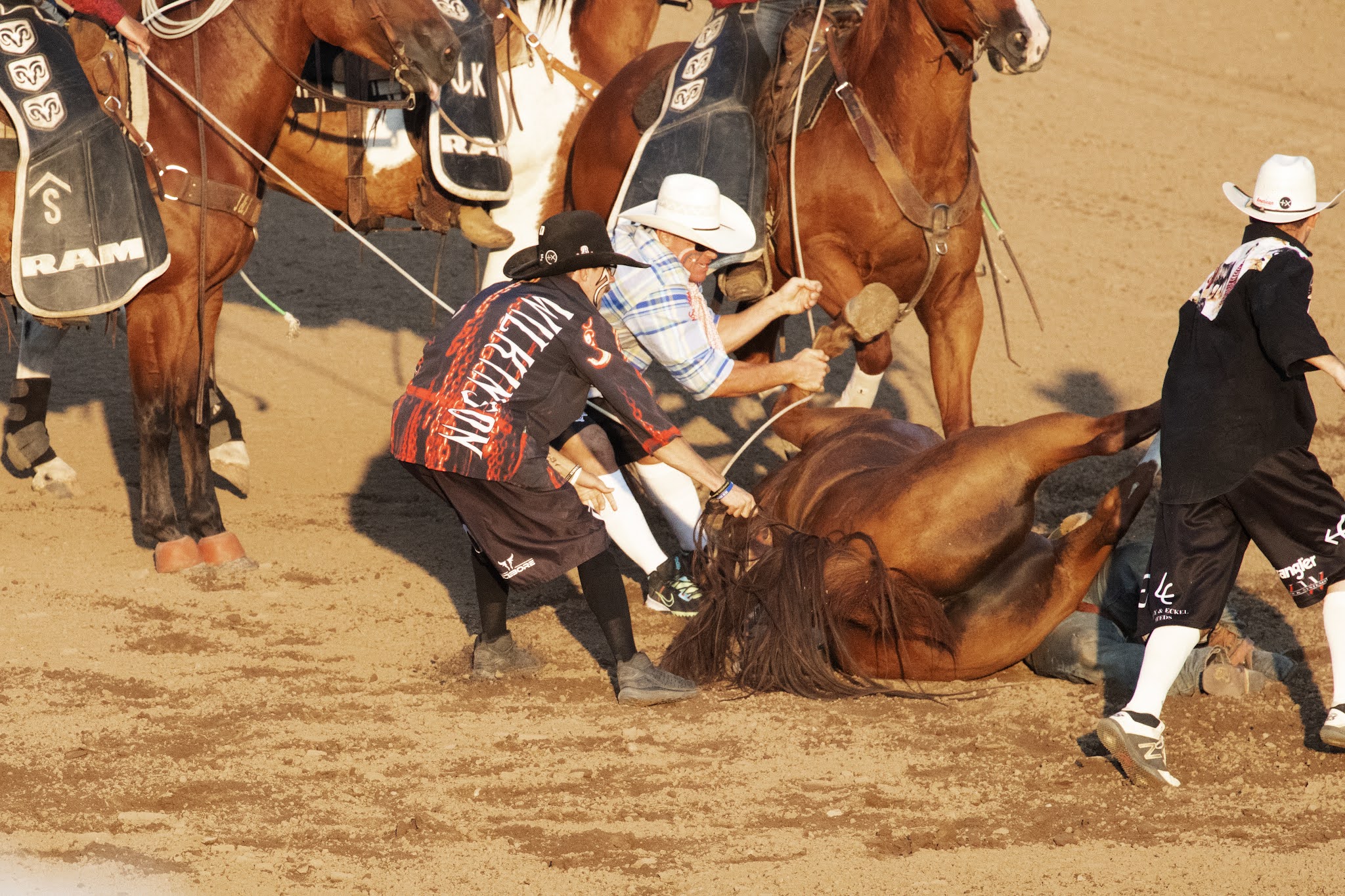 Pioneer Days Rodeo (5 of 7) - Injury
