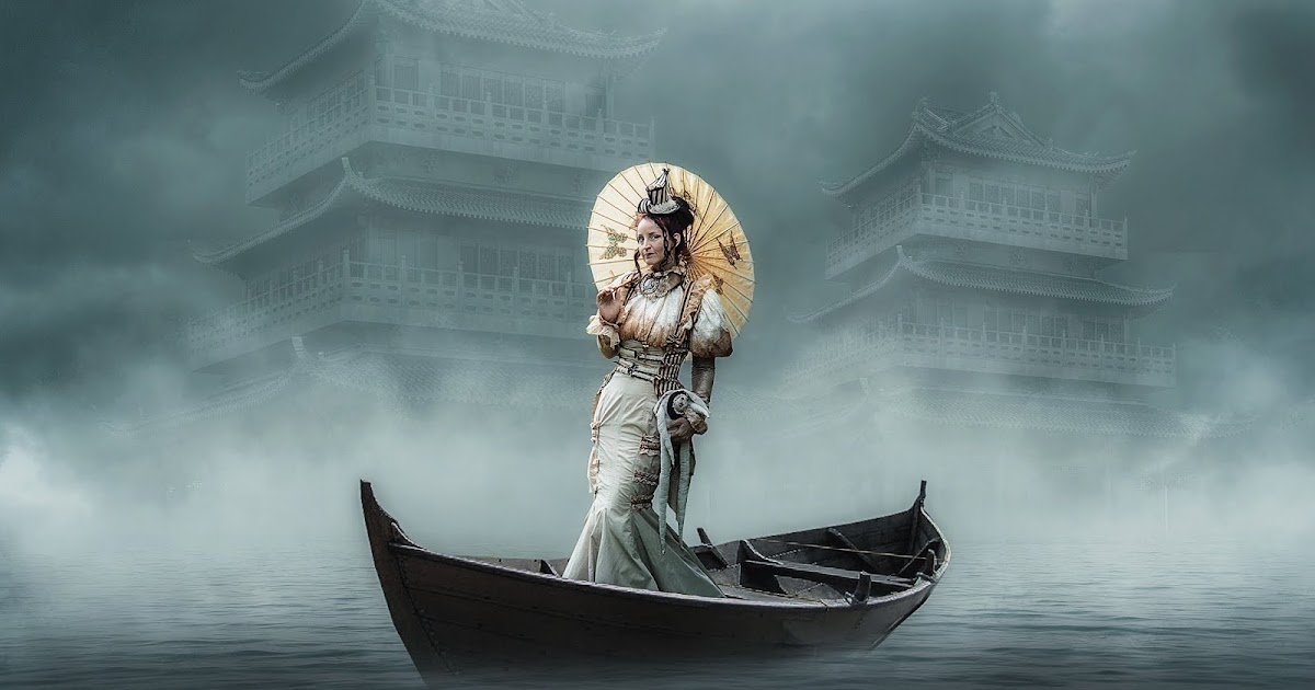 Visual art tutorials: Chinese Culture - manipulation photoshop