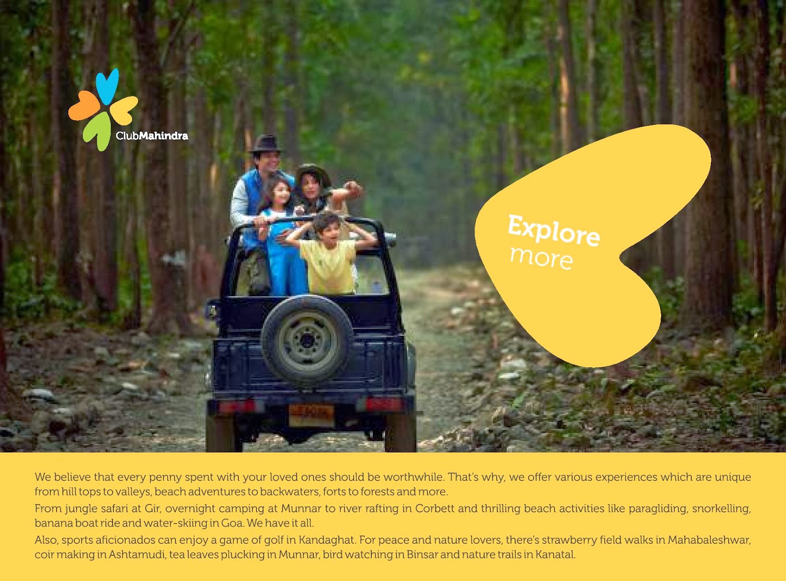 LPL BAZAAR: Club Mahindra Membership - Product Brochure