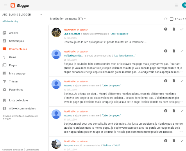 ABC: BLOG & BLOGGER: NOUVEAU BLOGGER 2020
