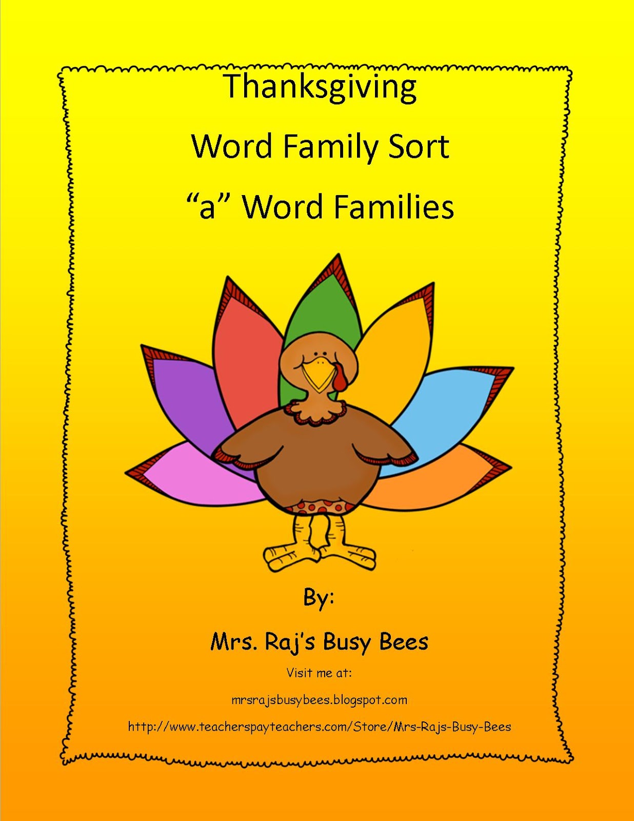 Mrs. Raj's Busy Bees