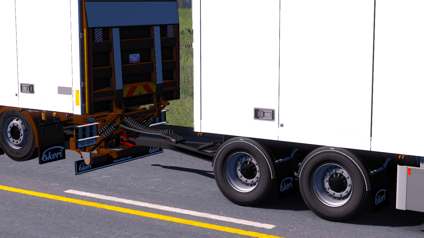 Rigid Chassis for all SCS Trucks v 1.1 - Euro Truck Simulator 2 Mod World