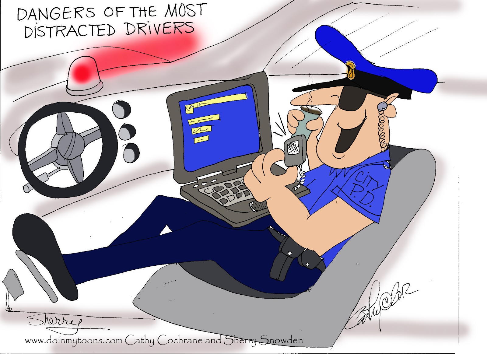 DoinMyToons: Distracted Drivers?