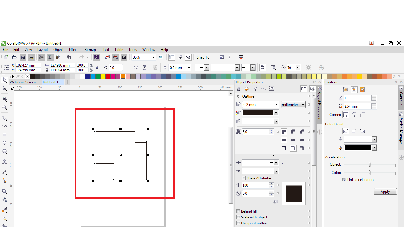 Belajar Corel Draw Mengenal Macam-Macam Dan Fungsi Shaping Beserta ...