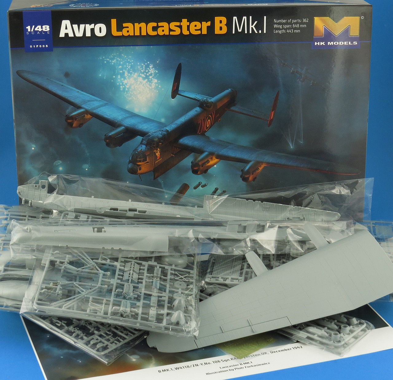 The Modelling News: In-Boxed: 1/48th scale Avro Lancaster B Mk.I from ...