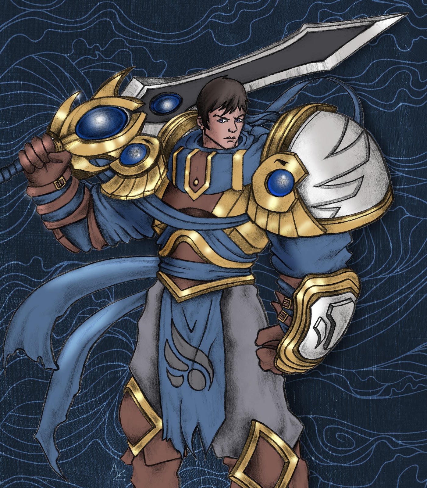 Las Alas de las Palabras: Fan Art Friday #51: Garen