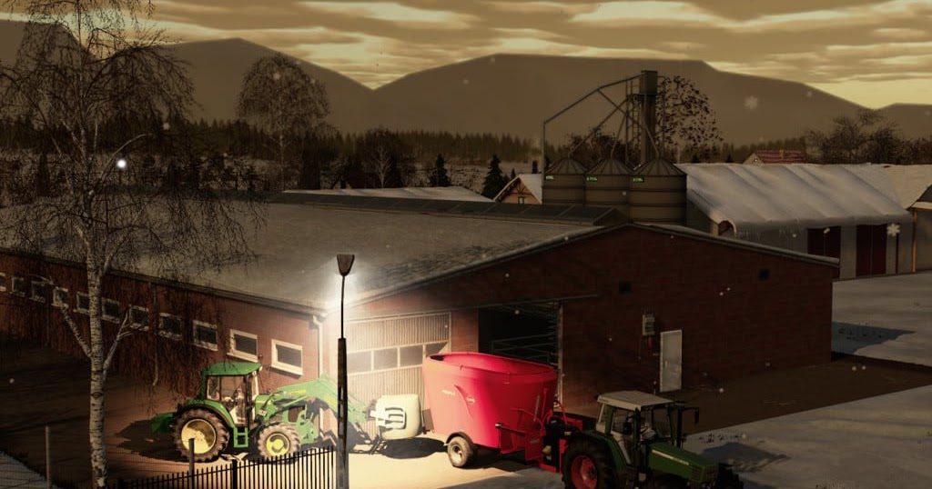 FS19 Cows Barn 1.1 - FS 19 & 22 USA Mods Collection