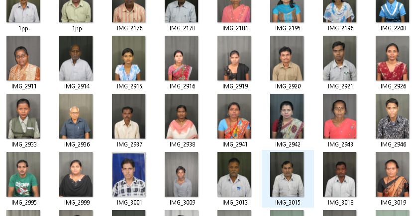 Free Face Database: Indian faces database