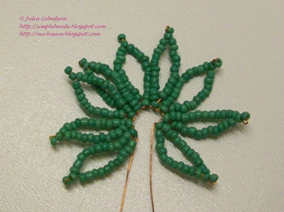 Beading for the very beginners: Sunflower