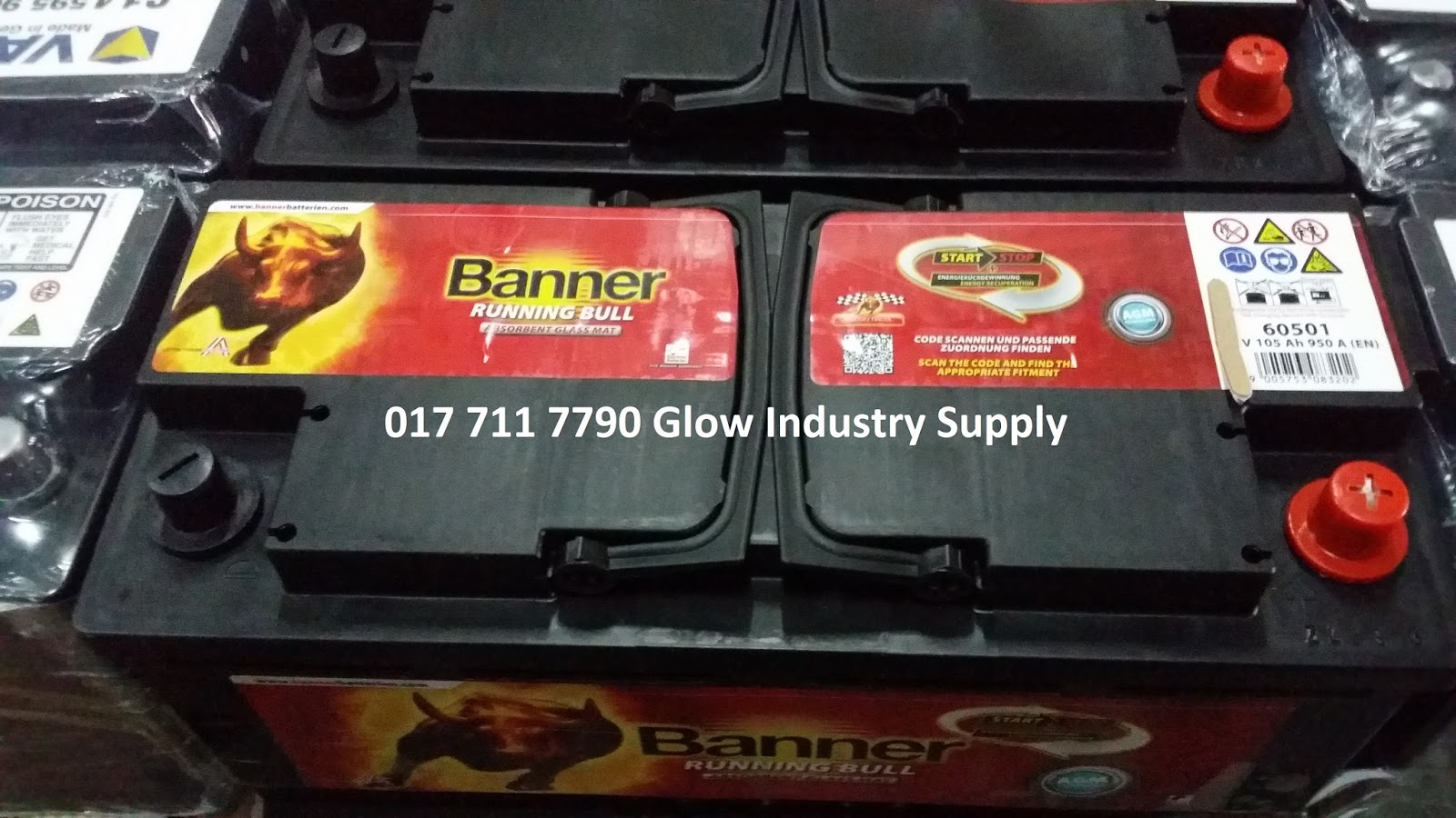 Glow Battery: Banner Batteries