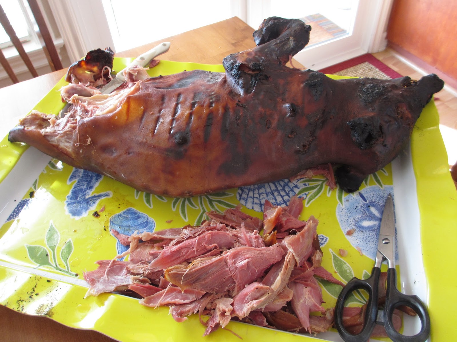 Cannundrums: Hickory Smoked Suckling Wild Boar