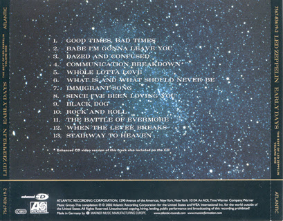 Lo Tuyo No Es Una Desgracia Recargado: Led Zeppelin - Early Days ...