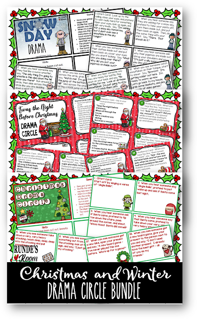 New Christmas Drama Circle Activities | RUNDE'S ROOM
