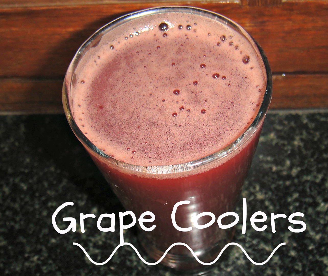 SARA'S TASTY BUDS: Grape Coolers