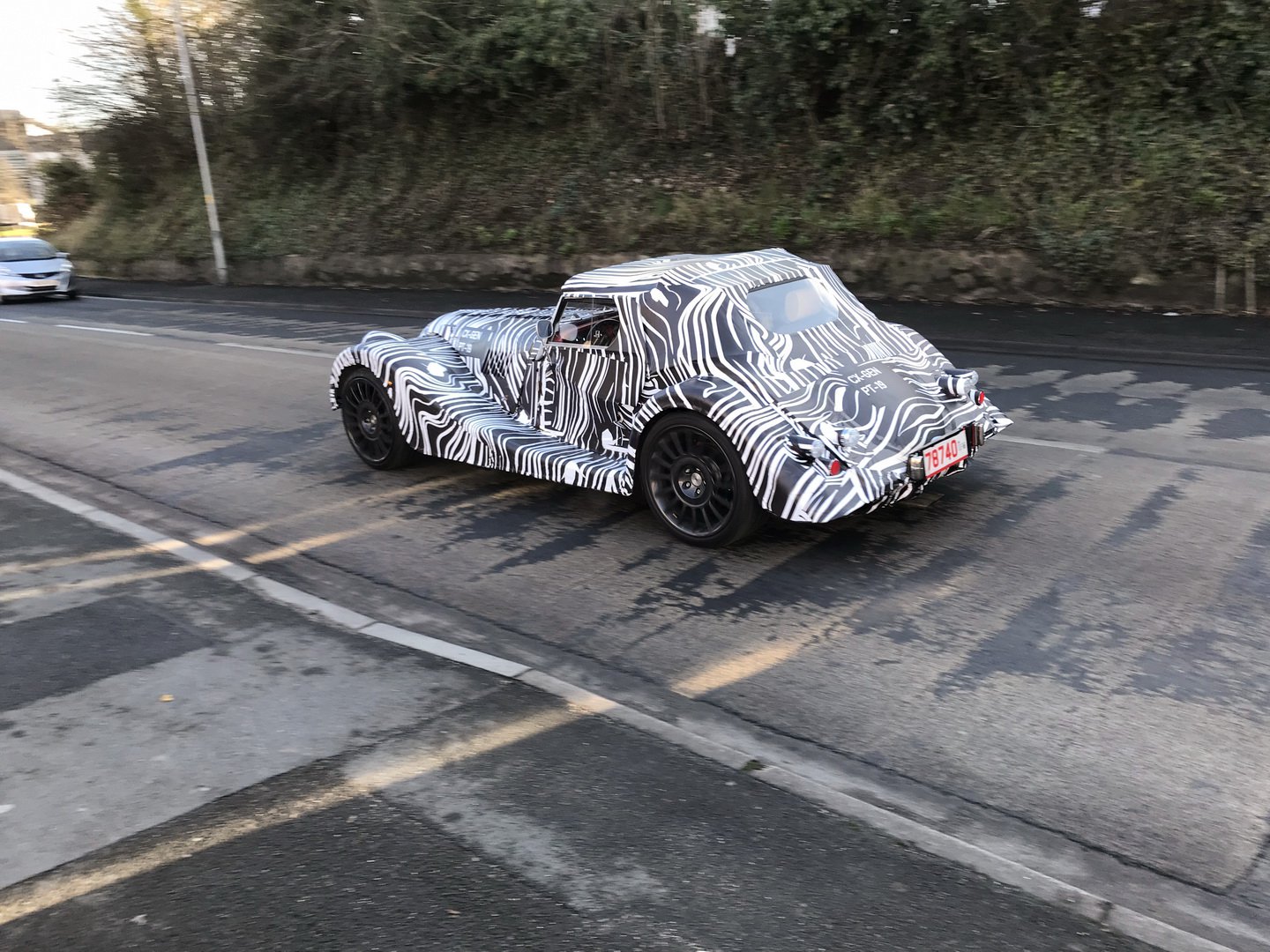 Diario Automotor: Primeras fotos del nuevo Morgan 2020 ‘Wide Body’