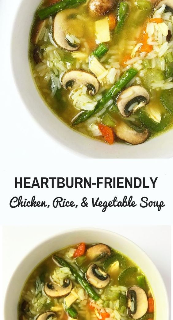 Chicken, Rice, & Vegetable Soup - Healthy Chicken Recipes