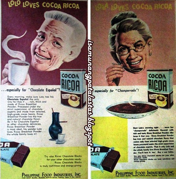 ISA MUNANG PATALASTAS: 326. Everybody Loves COCOA RICOA by Philippine ...