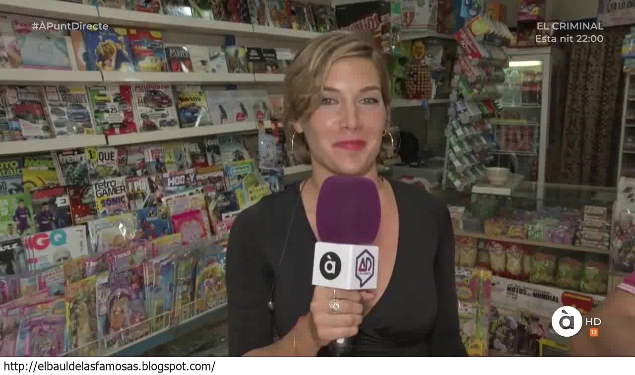 El Baúl de las Famosas: Alex Blanquer -reportera de ''A punt directe''