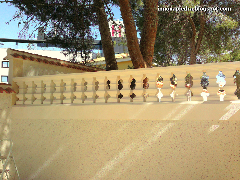 Balaustrada gama EXCLUSIVA (obra) | INNOVAPIEDRA