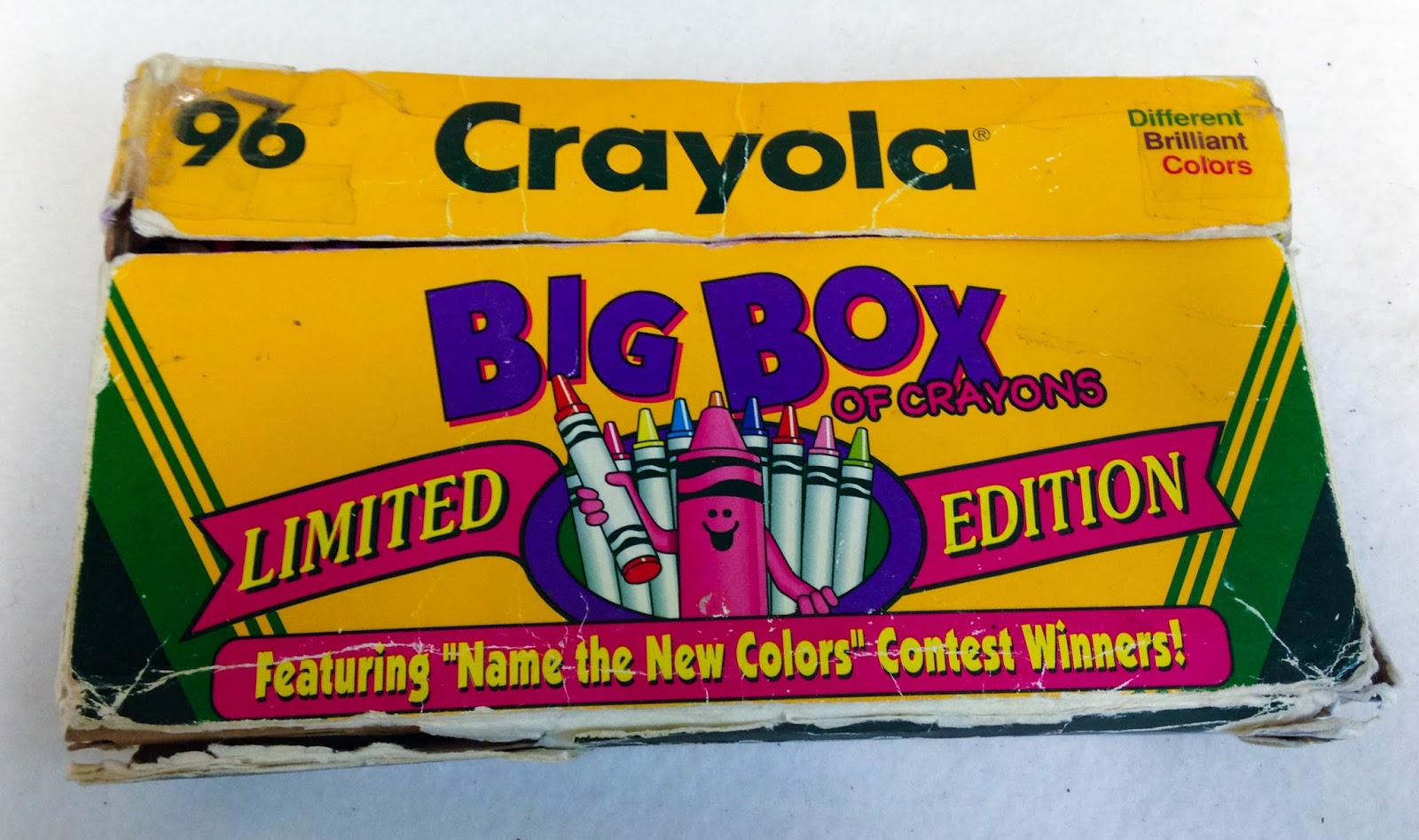 Jenny's Crayon Collection: Crayola Limited Edition "Name the New Colors"
