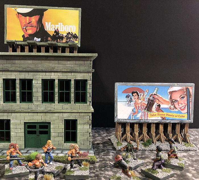 Lead Legionaries: 3-D Printed Billboards