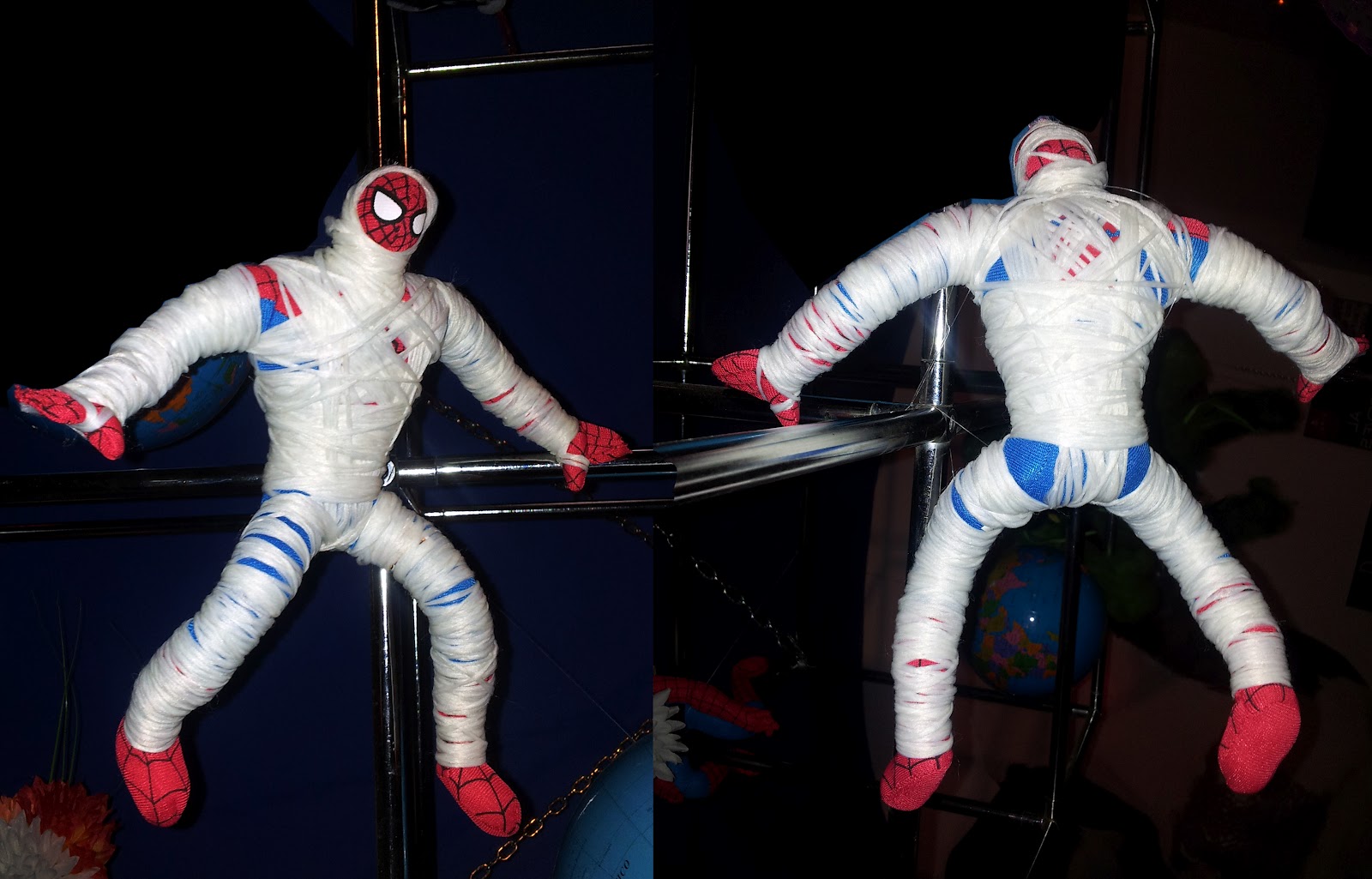 parrapolis: SPIDERMAN CUSTOMIZADO EXPOSICIÓN