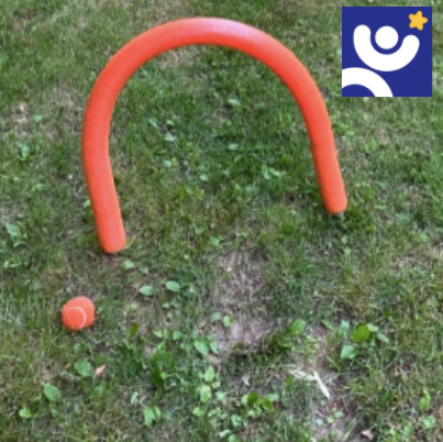 Pool Noodle Obstacle Course